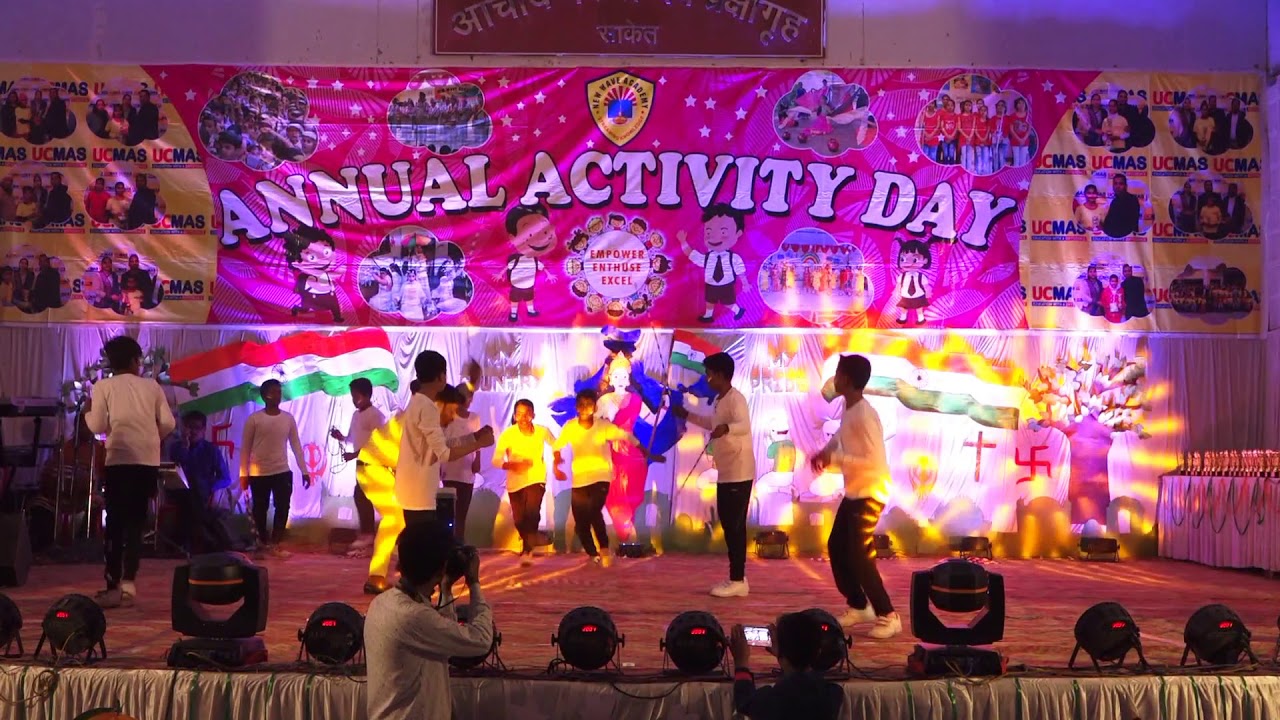 New Wave Academy Students performing Skipping Rope Dance Performance ...