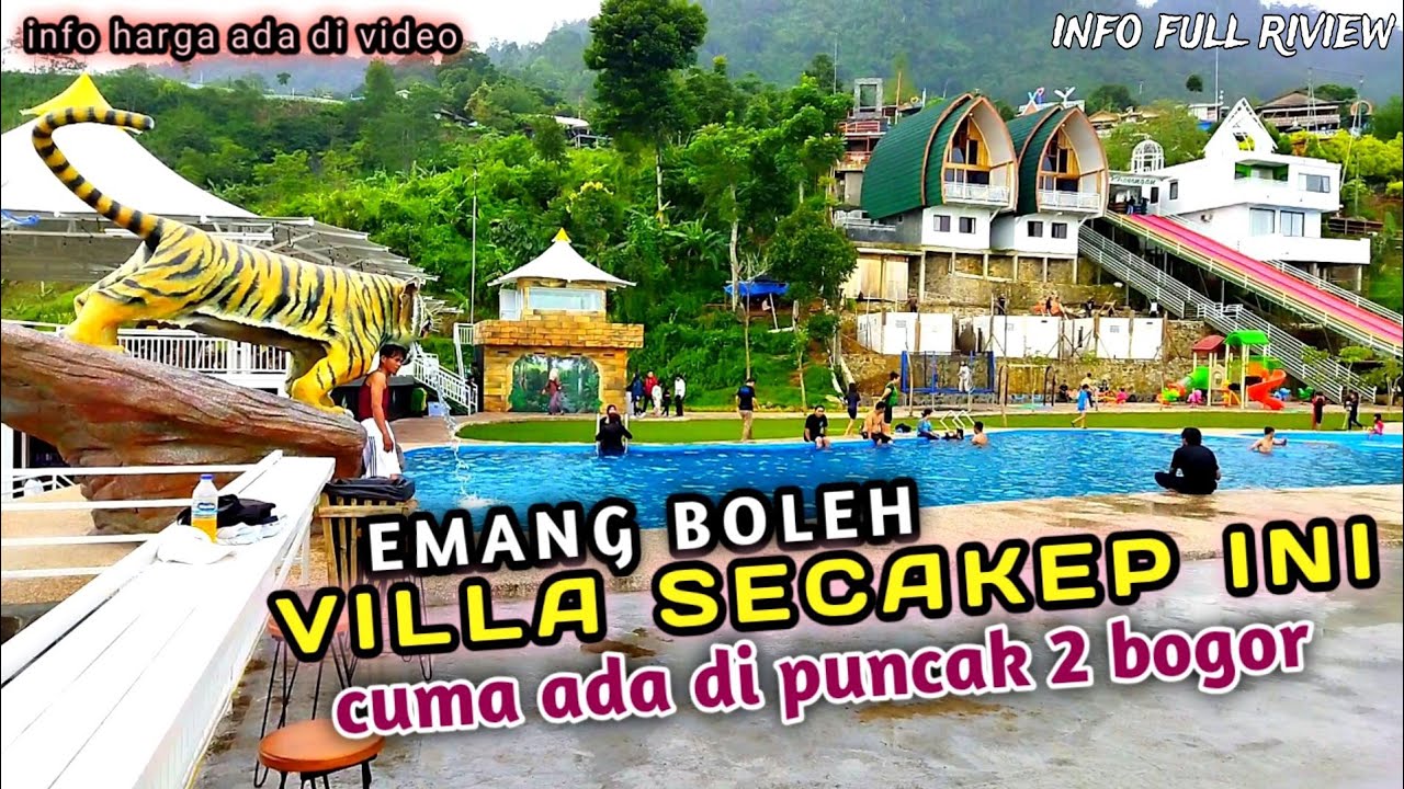INFO WISATA PUNCAK 2 BOGOR (VILLA KHAYANGAN) #vlog2 - YouTube