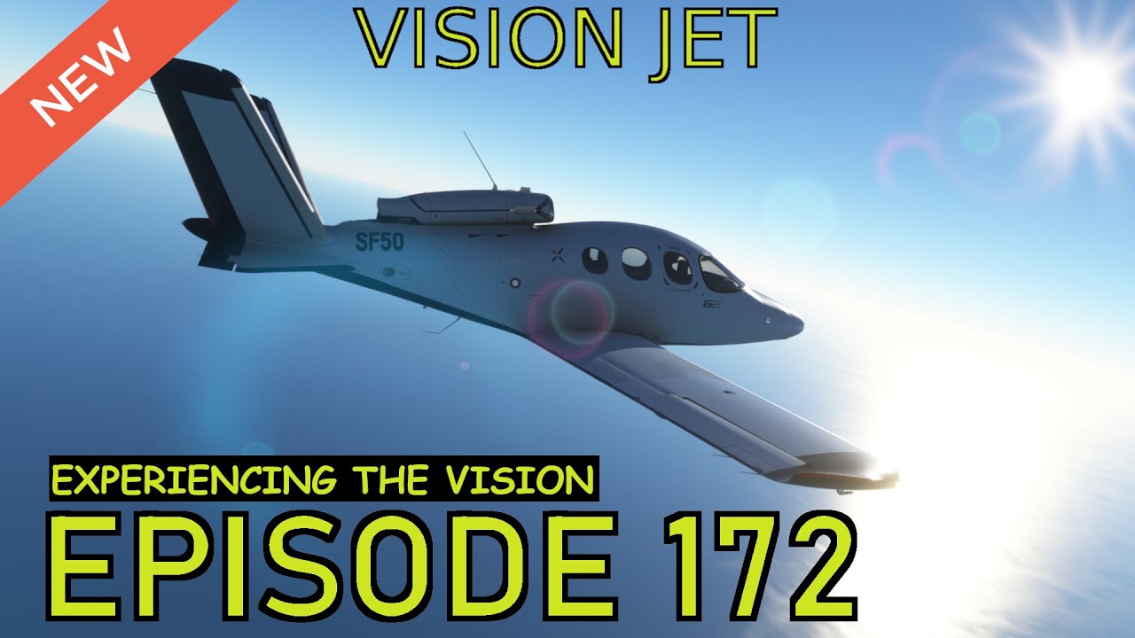 Microsoft Flight Simulator 2020 Full Flight | FlightFX SF50 Vision Jet ...