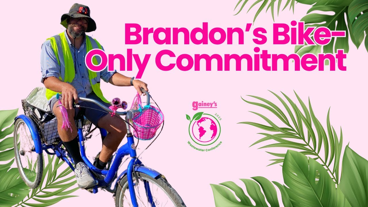 "Brandon’s Bike-Only Commitment" | 2025 Wastewater Conference Spoof ...