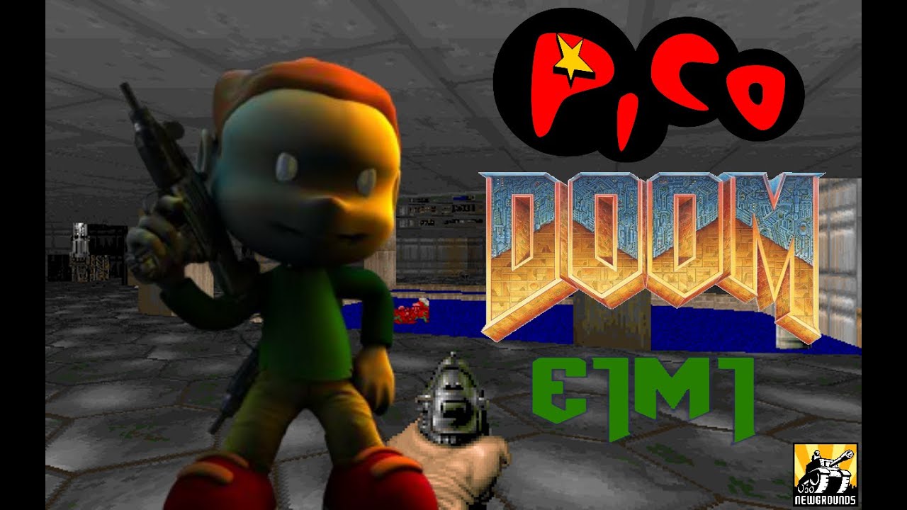 Pico DooM: Hell in West Philly! - Ultimate DooM E1M1 - YouTube