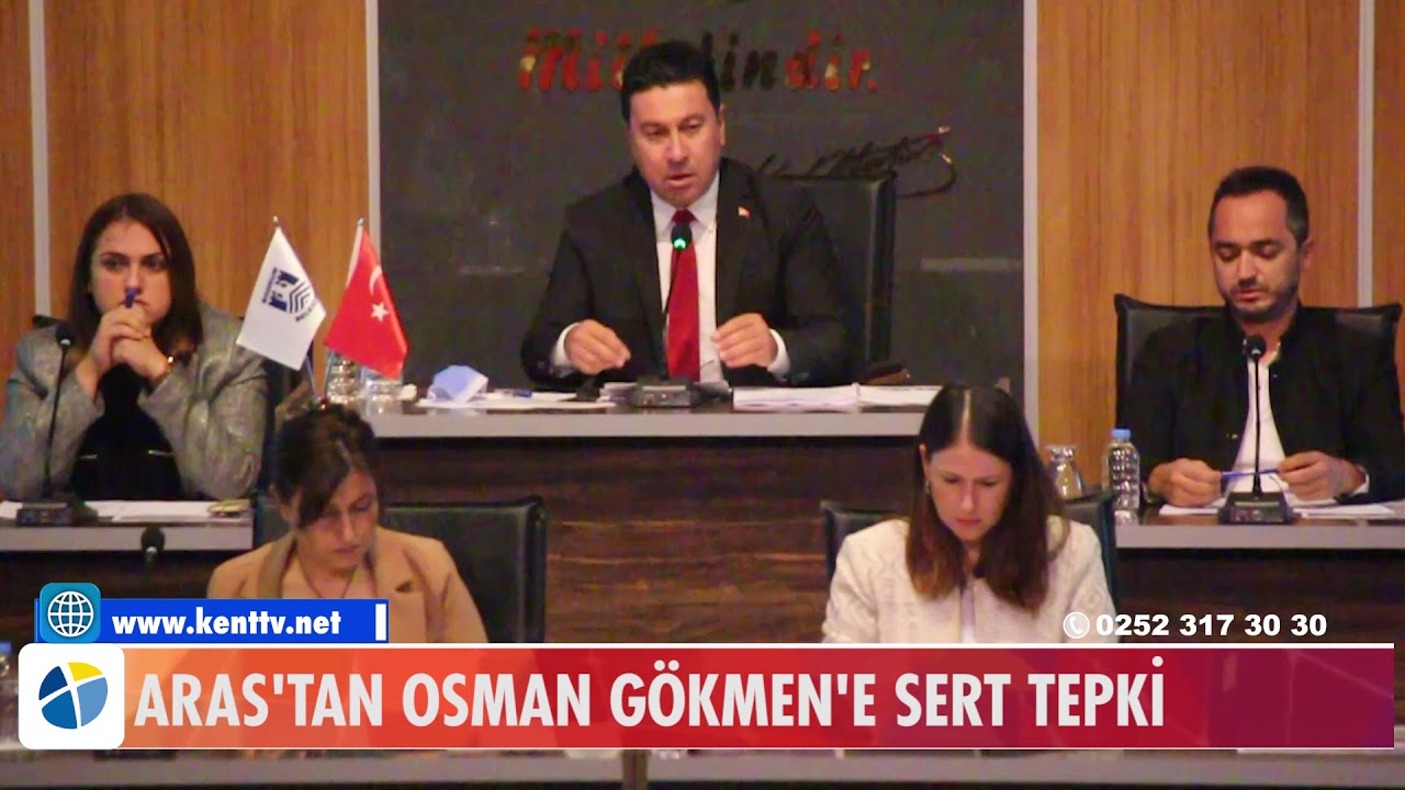 ARAS'TAN OSMAN GÖKMEN'E SERT TEPKİ - YouTube