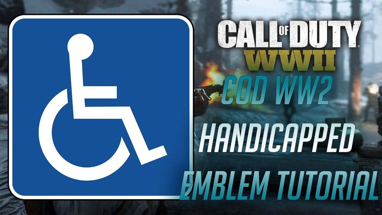 COD WW2 Emblem Tutoral!! - YouTube