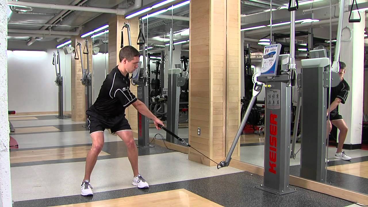 1 Arm Rotational Row - YouTube