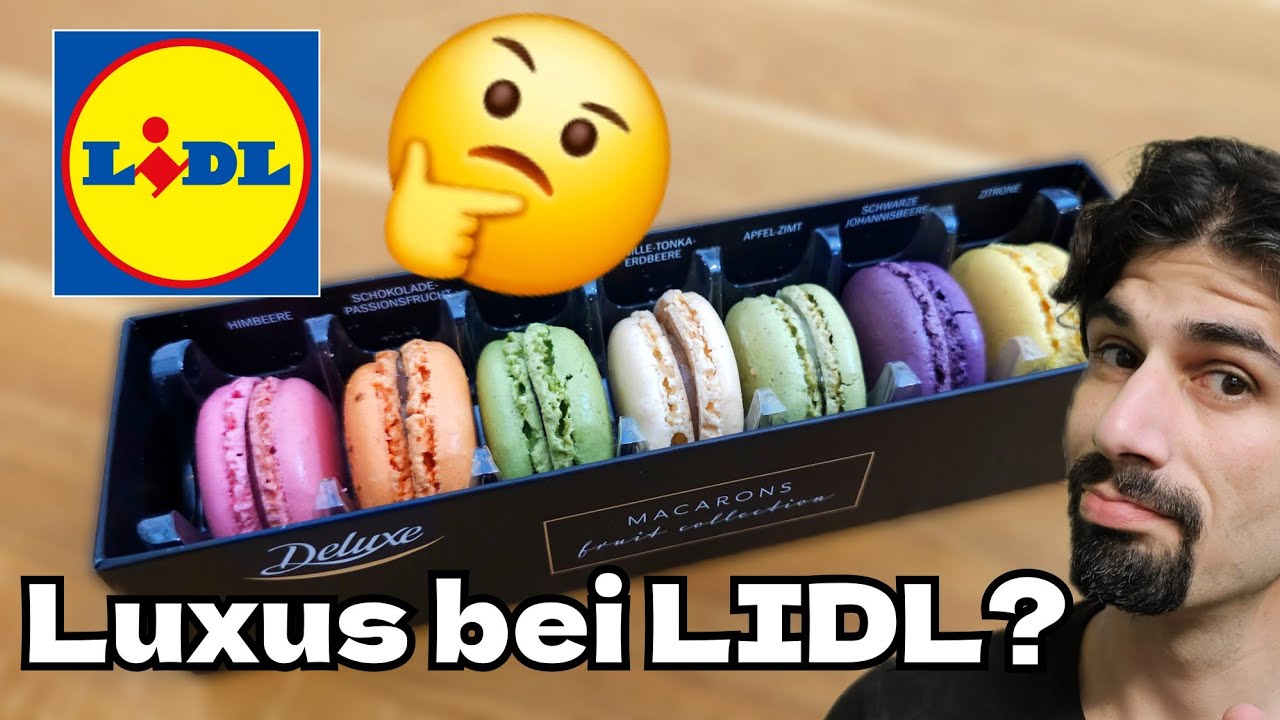 Billig Preis oder große Klasse? LIDL Deluxe Macarons im Test - YouTube