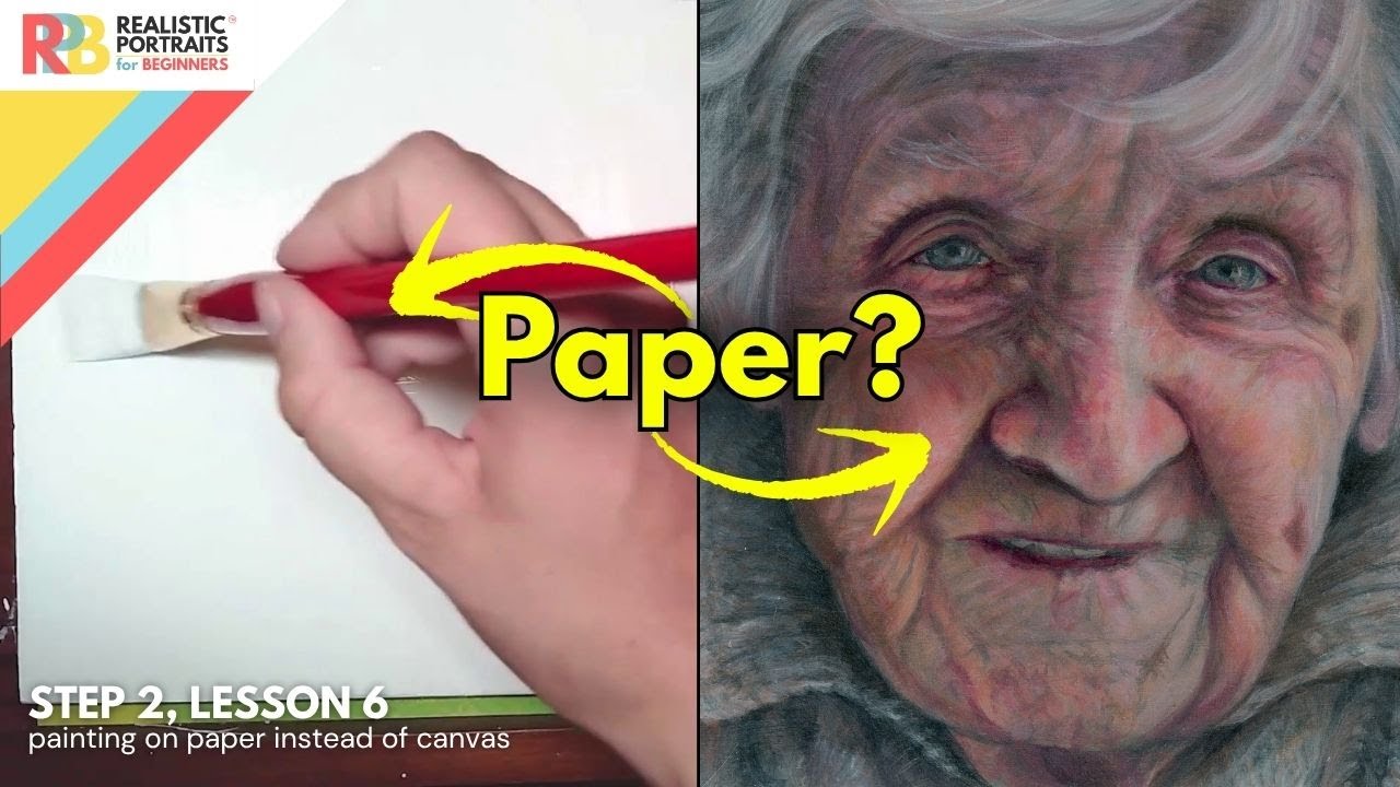 Yes, You Can Gesso Paper for Painting — Here's How | S2L6 - YouTube