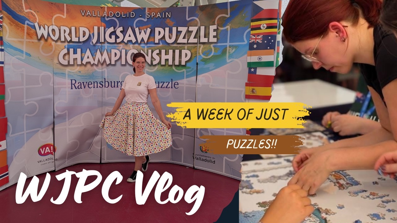 World Jigsaw Puzzle Championship Vlog | From Prelims to Finals - YouTube