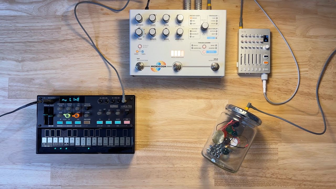 Ambient w/ Moog One, volca fm, MICROCOSM, Marble Jar | Your Callback ...