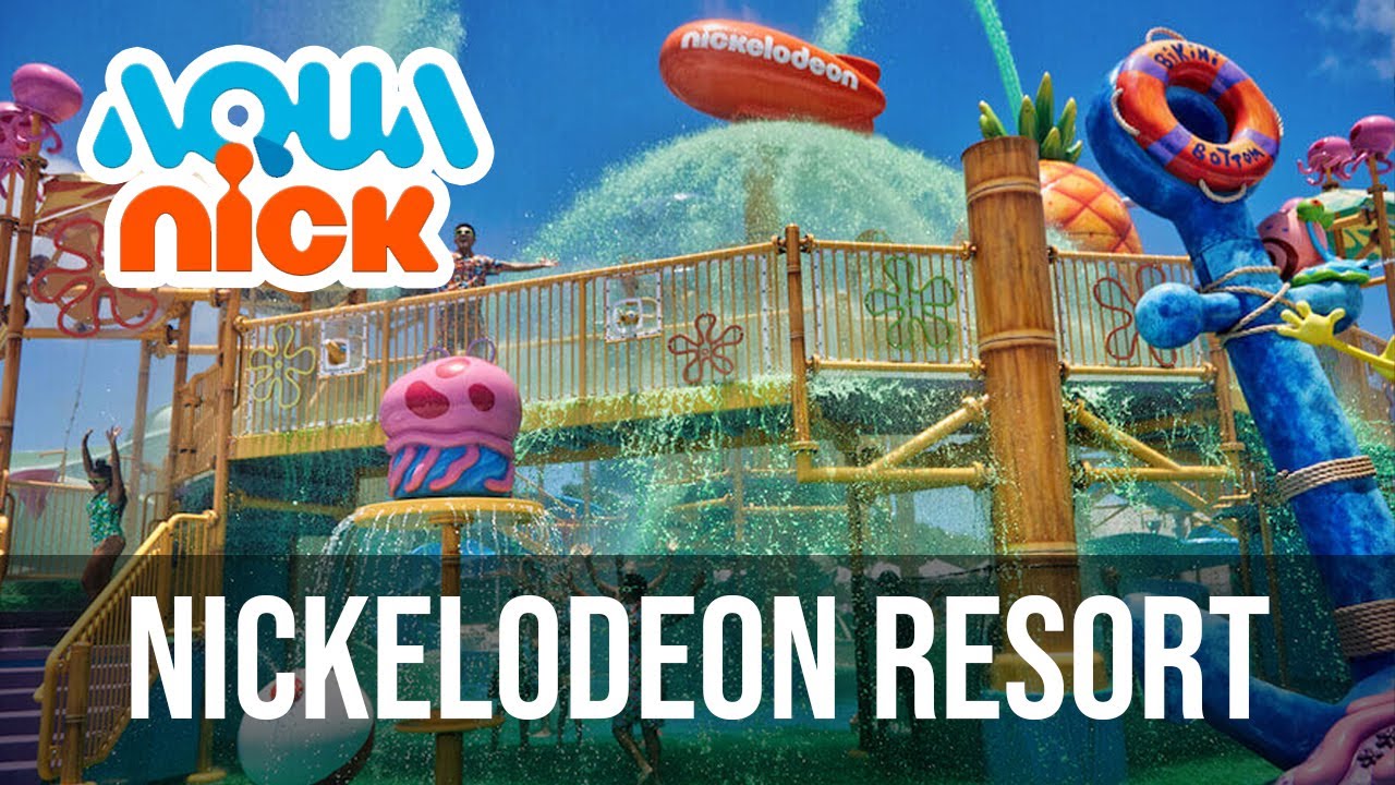 Aqua Nick Waterpark at Nickelodeon Hotel & Resort in Riviera Maya - YouTube
