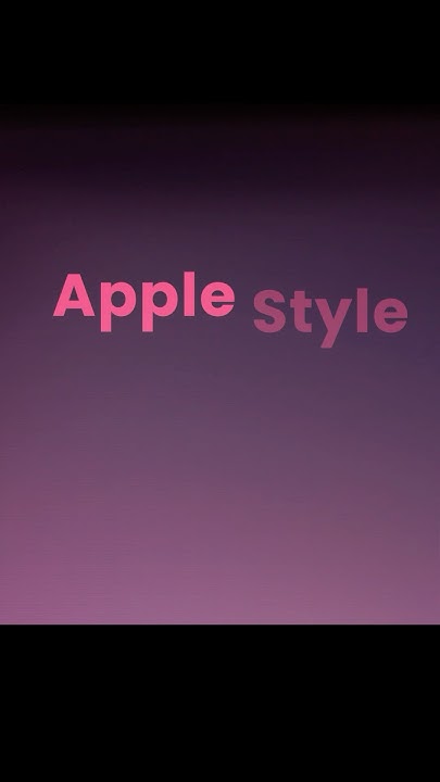 How to Apple Style Text Animation in After Effects || ⁠@adiledit4u #shorts #aftereffects - YouTube