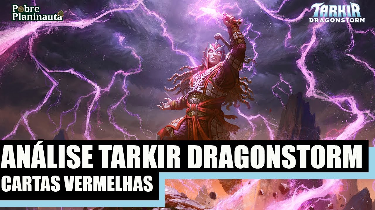 REVIEW PARA DRAFT - TARKIR DRAGONSTORM- Cartas Vermelhas Red - YouTube