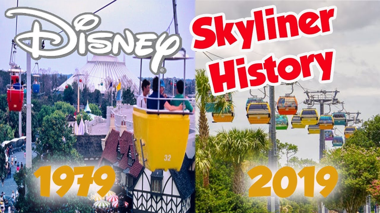 History Of The Disney Skyway & Skyliner Gondolas | Disney History - YouTube
