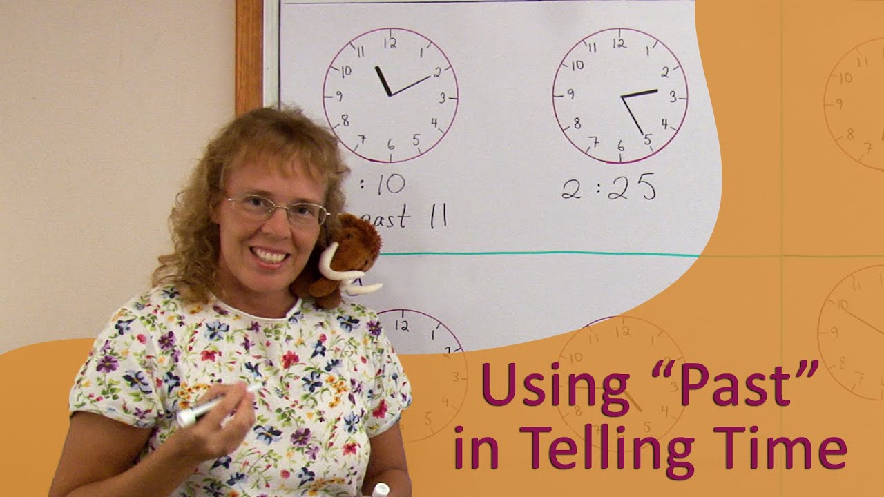 Telling time using "past": how many minutes past/after the hour (2nd ...