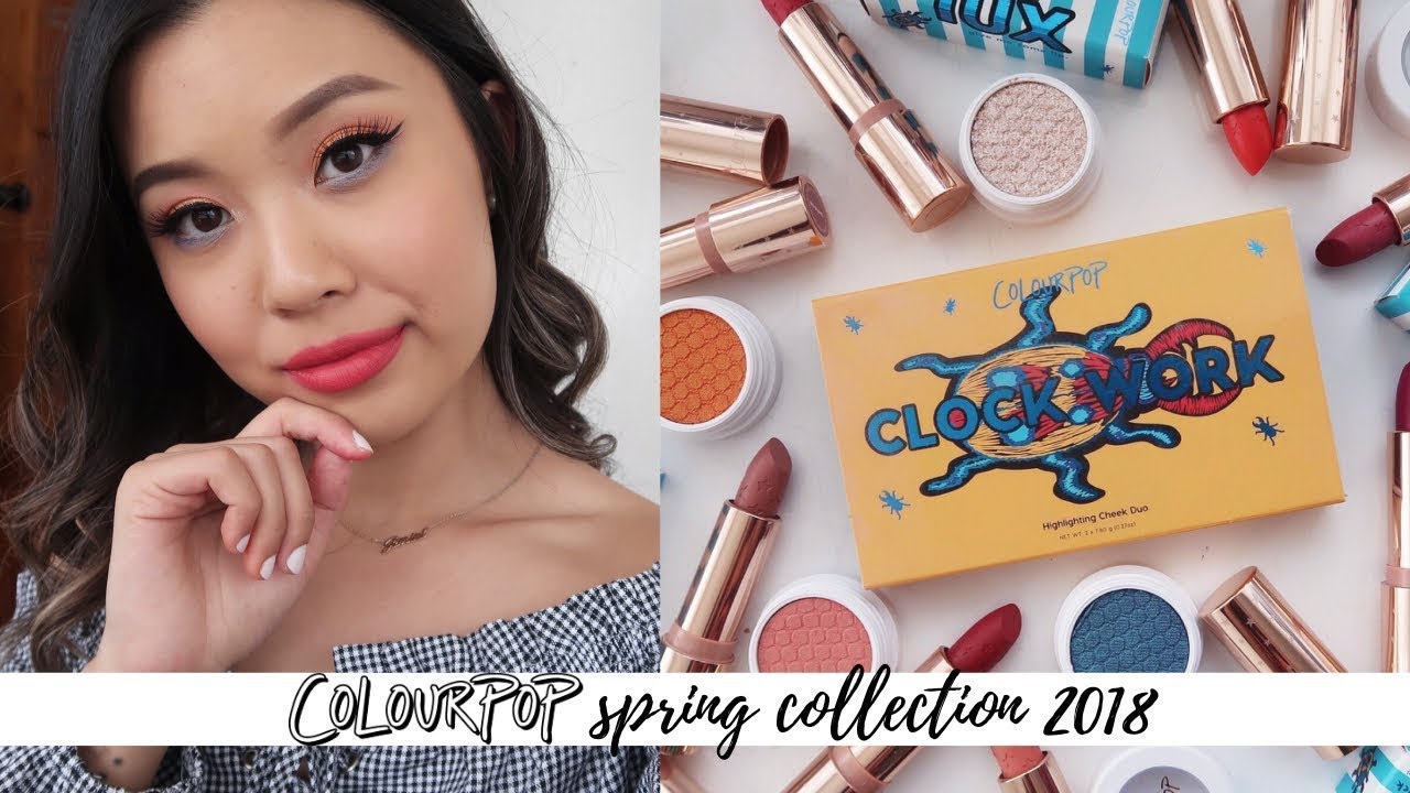COLOURPOP SPRING COLLECTION 2018 - YouTube