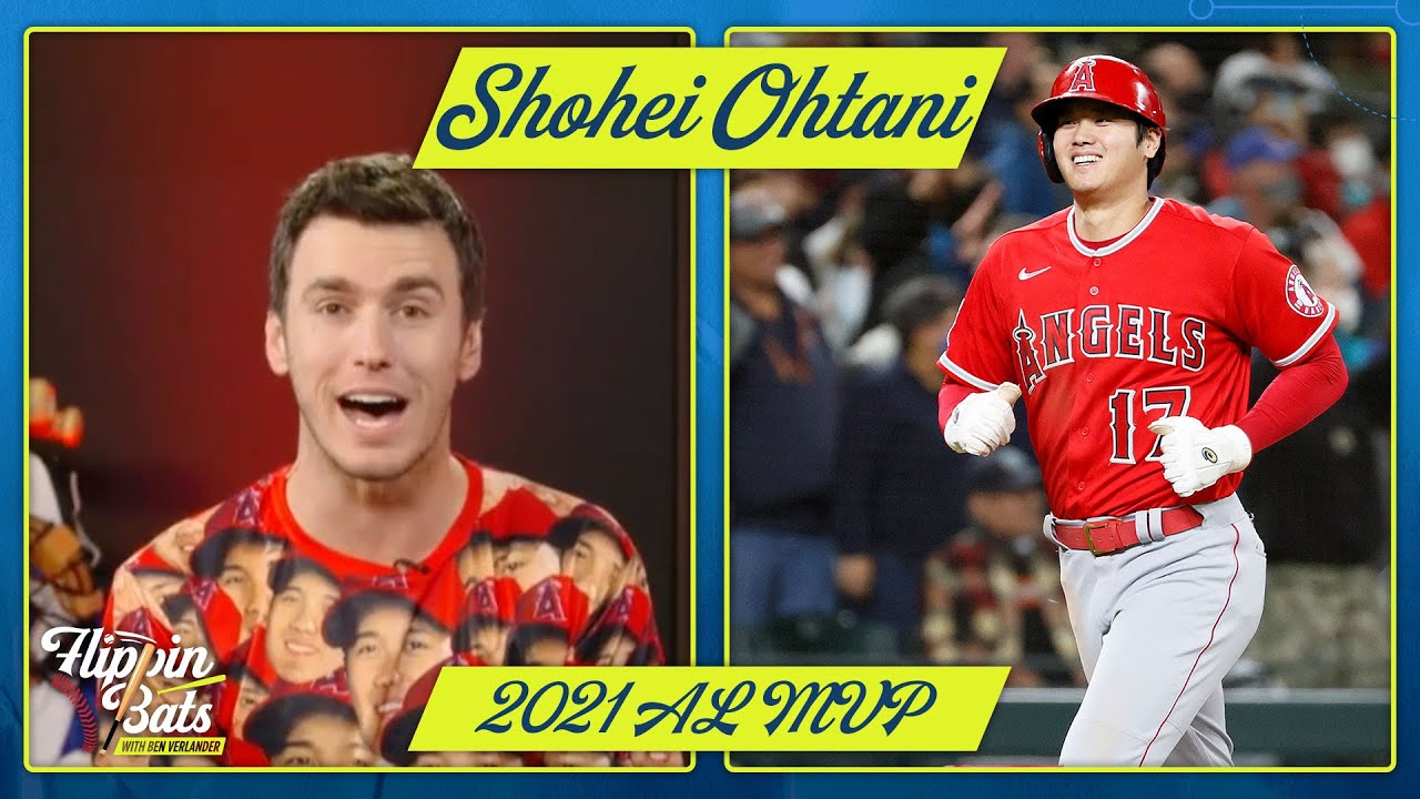 Ben Verlander reacts to Shohei Ohtani winning the 2021 AL MVP award ...