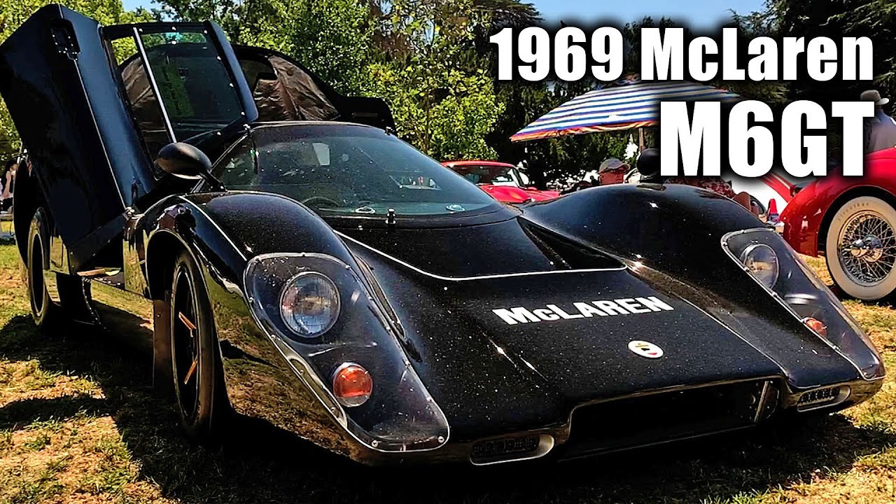1969 McLaren M6GT • Up-Close Look at Design & Engine - YouTube