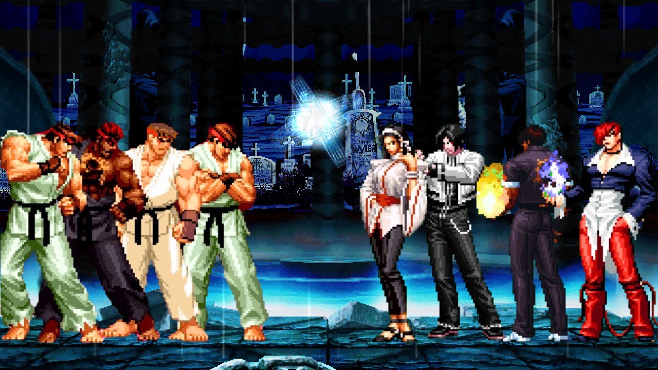 KOF Memorial - Ryu Team vs Scared Treasure Team - YouTube