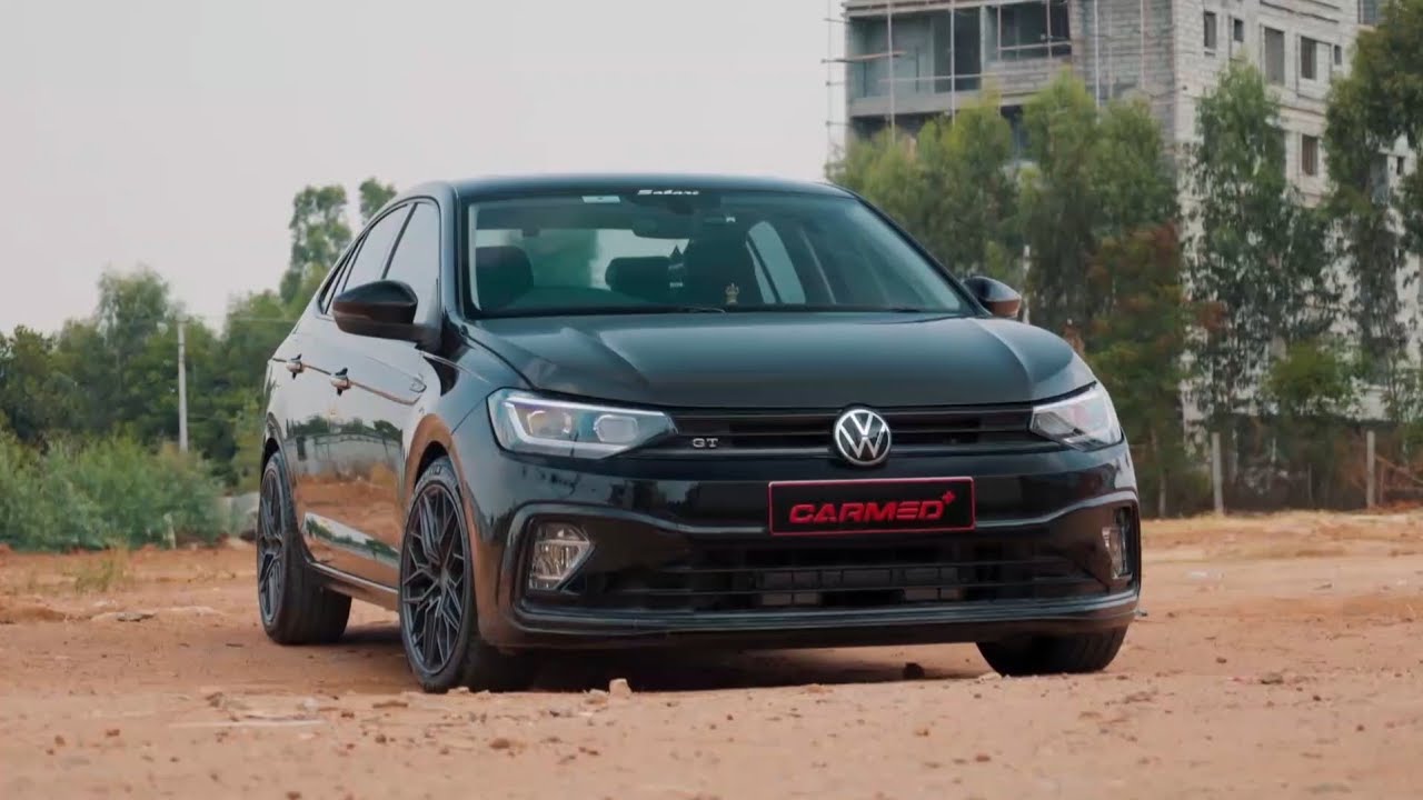 VIRTUS GT TSI FULL BLACK FULLY MODIFIED FROM CODE 6 😉 || MODIFIED ...