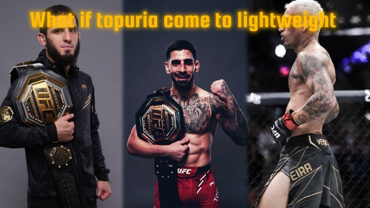 What If Ilia Topuria Moves Up a Weight Class? Future UFC Showdowns ...