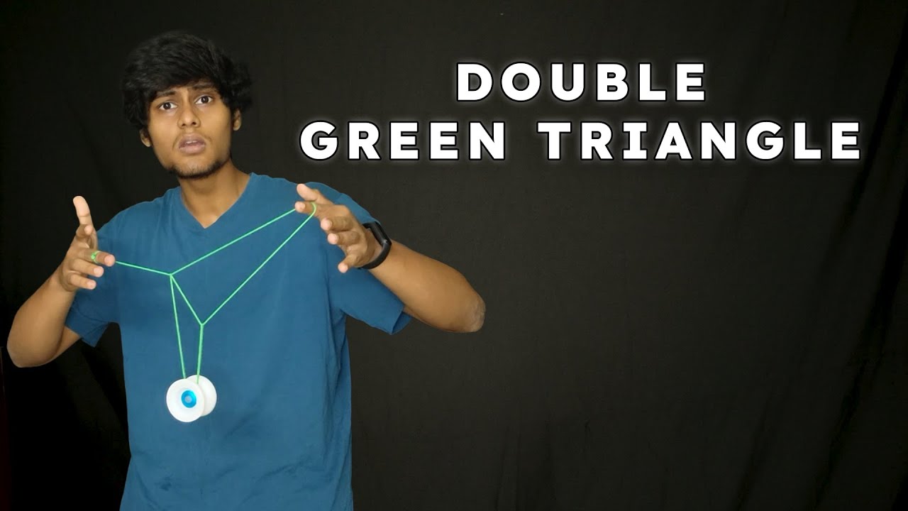 How to do the trick Double Green Triangle || Yoyo ke Patshala | Yoyo ...