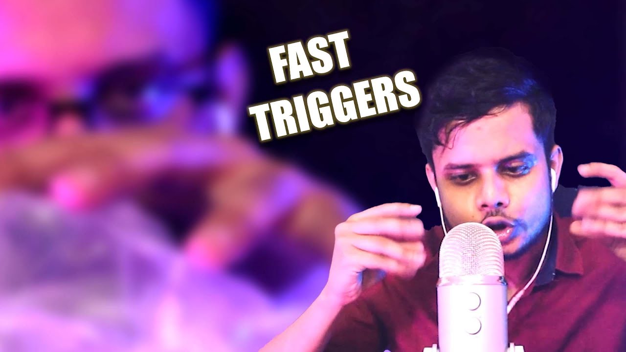 Super fast Triggers ASMR | 1 minute fast asmr - YouTube