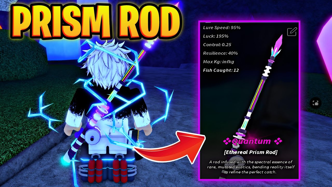 How To Get ETHERAL PRISM ROD in Fisch Roblox | Enchanted By EXALTED ...