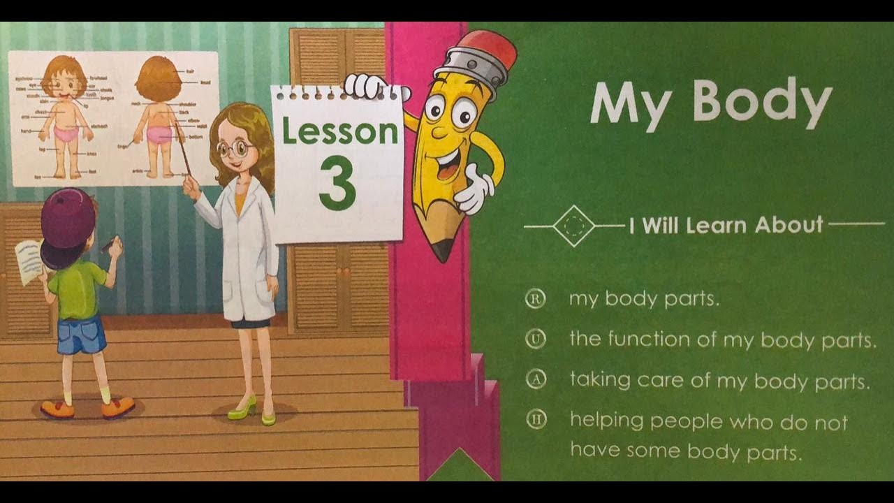 My Body - LESSON 3 - EVS - CLASS 1 - YouTube
