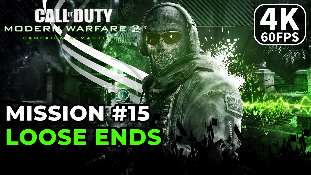 CALL OF DUTY MODERN WARFARE 2 REMASTERED GAMEPLAY Mission #15 Loose ...