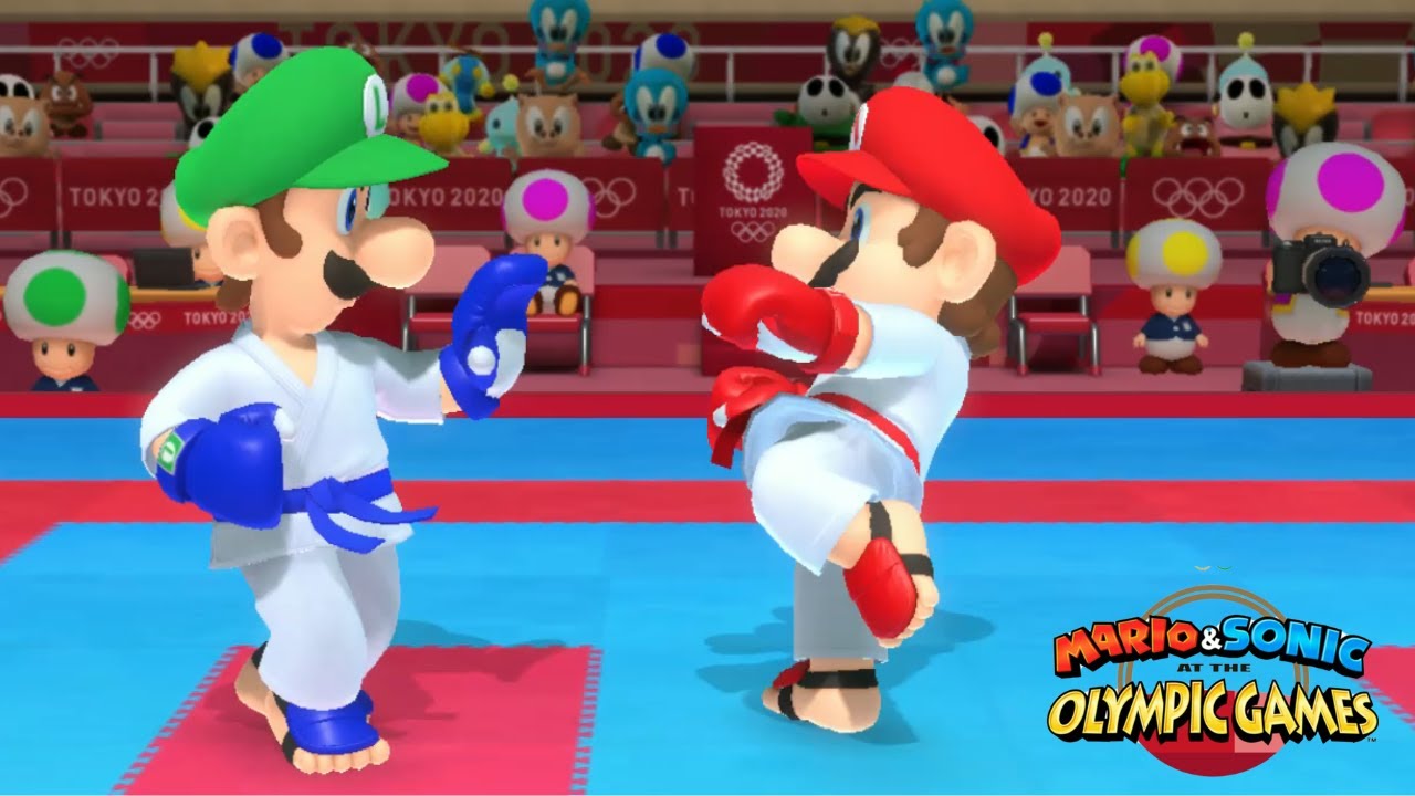 Mario & Sonic At The Olympic Games Tokyo 2020( Karate Kumite) Amy Yoshi ...