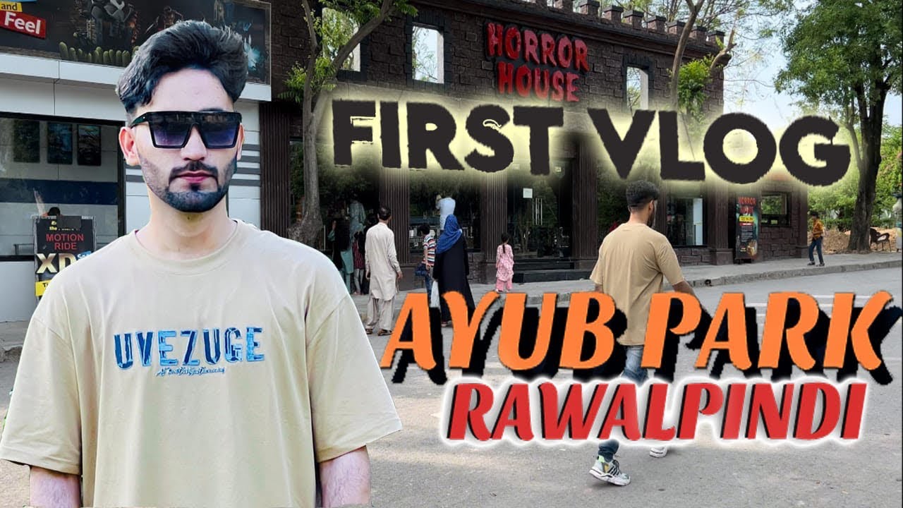 First vlog in public🫢 - Ayub Park Rawalpindi - YouTube