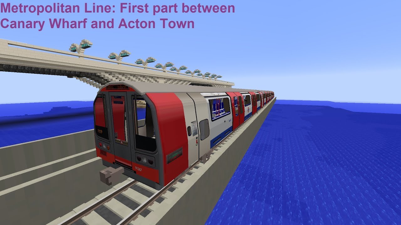 Greenfield - Metropolitan Line between Canary Wharf and Acton Town ...