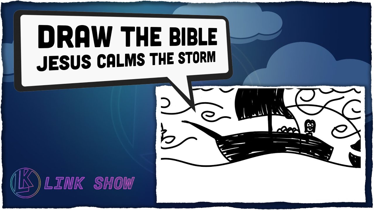 Draw The Bible || Jesus Calms The Storm - YouTube