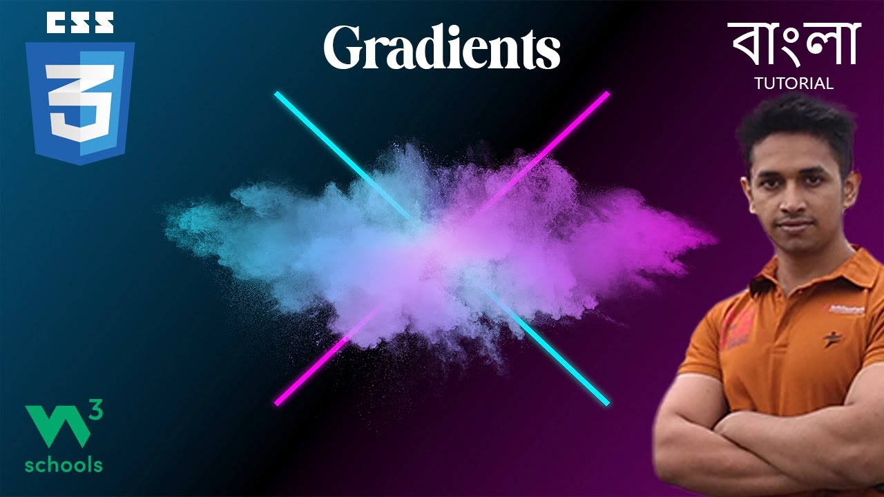 Advance Css Css Gradients Bangla Tutorial Youtube