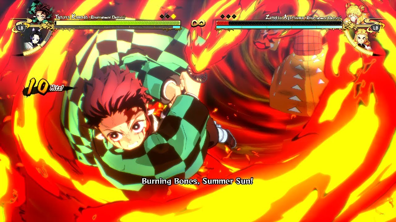 TANJIRO KAMADO vs ZENITSU AGATSUMA (Very Hard) Demon Slayer: The ...