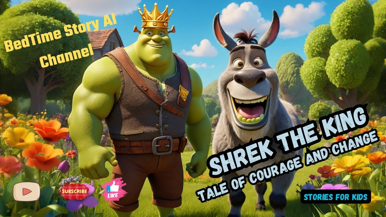 Shrek Becomes a King 👑 A Tale of Courage and Change - YouTube