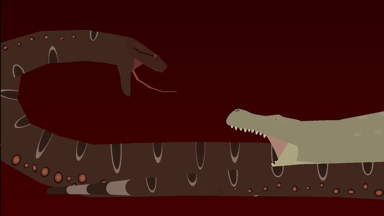 TITANOBOA VS PURUSSAURUS | Animated Fight - YouTube