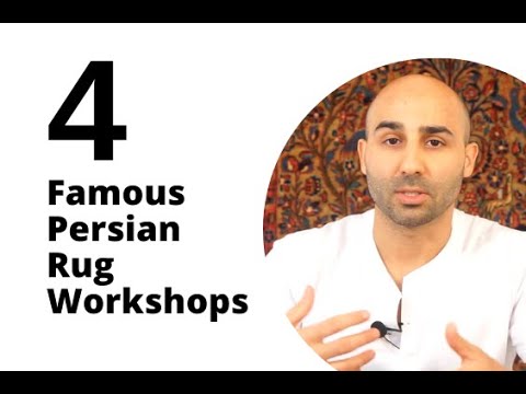 4 Famous Persian Rug Signature Workshops - YouTube