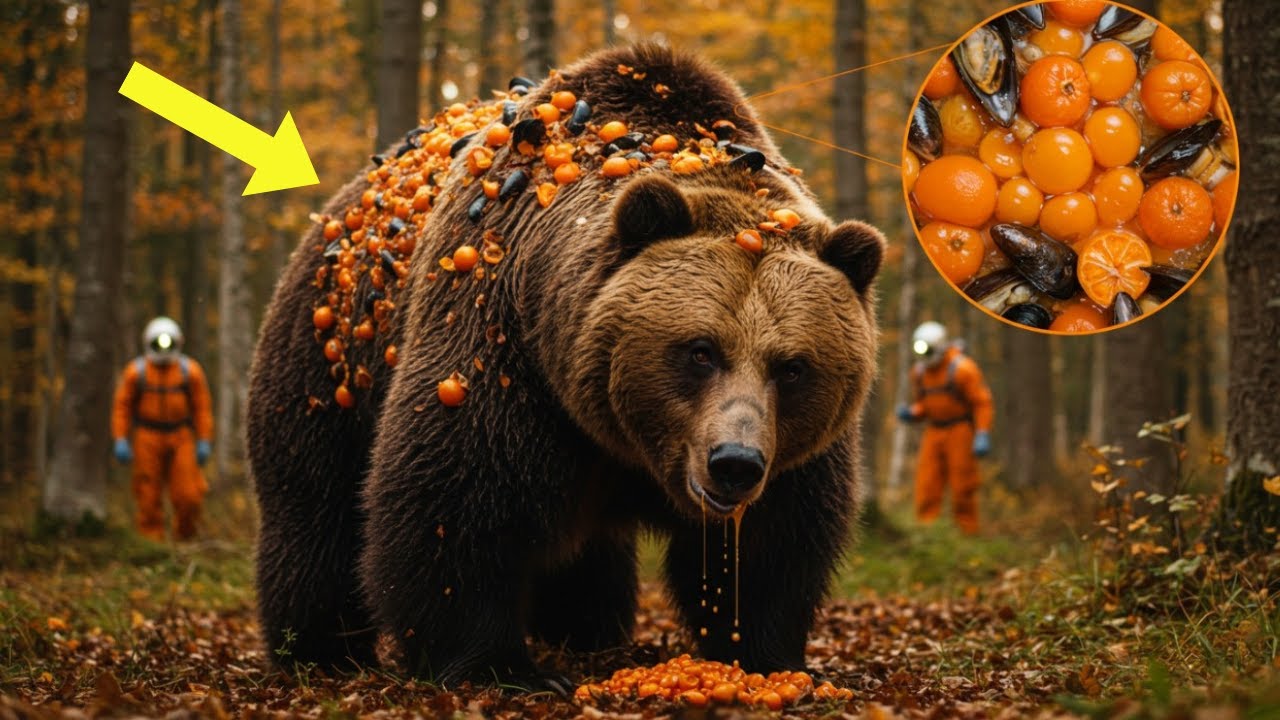 Grizzly Bear Covered in Millions of Barnacles and Parasites is Saved by ...