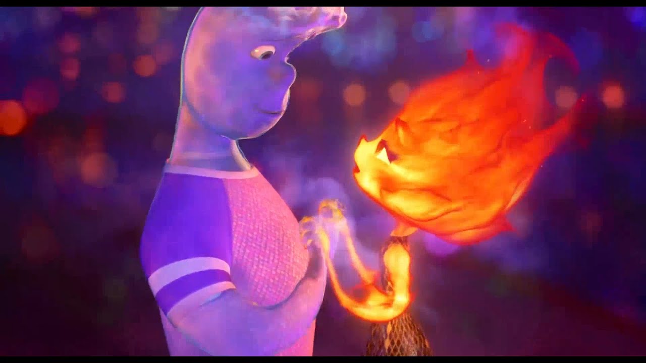 Elemental 2023- Wade professes his love for Ember, Ember reciprocates ...