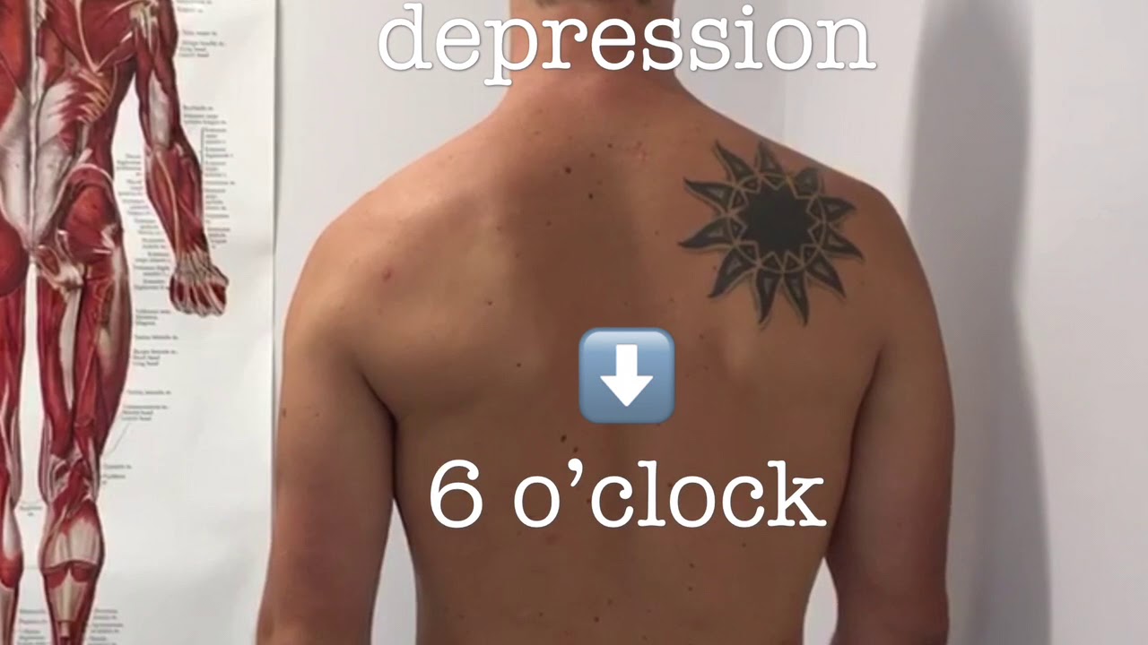 Scapula clock - YouTube