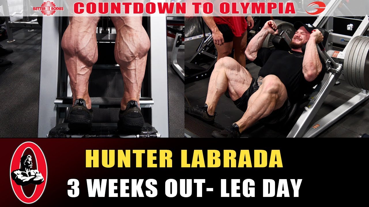 Hunter Labrada - 3 weeks out | 2023 Mr. Olympia - YouTube