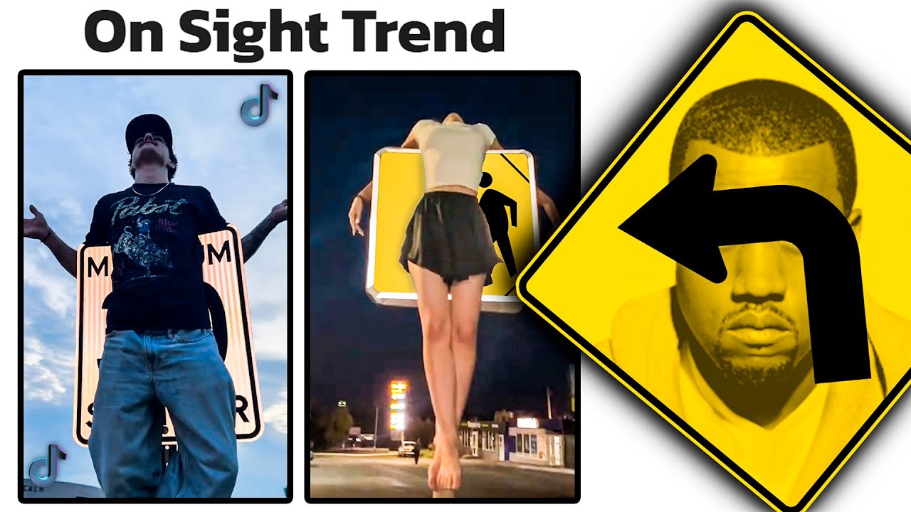 On Sight Trend. Kanye Floating Pose - YouTube