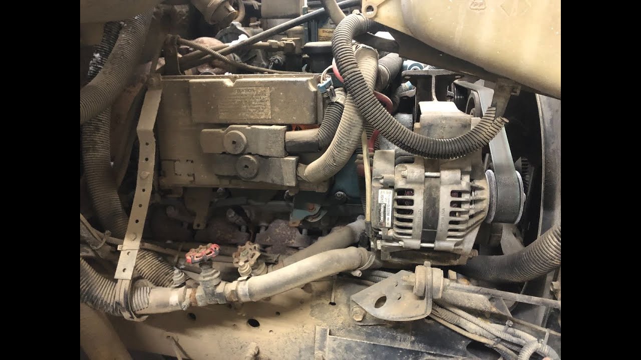 2002 International T444E Engine Assembly - 25382328 - YouTube