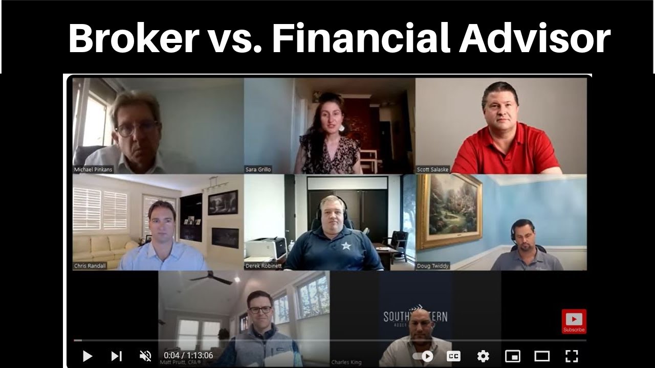 PSYCHO and ABSOLUTELY CRAZY broker vs. financial advisor debate - YouTube