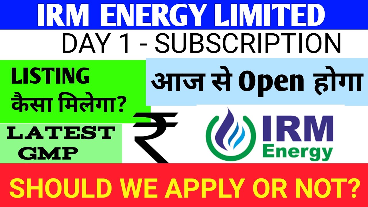 IRM Energy Ipo 🔴 IRM Energy Ipo Review 🔴 IRM Energy 🔴 IRM Ipo 🔴 IRM ...