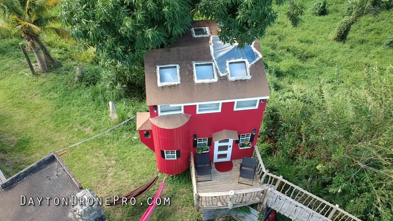 El Yunque View Treehouse Drone Video - YouTube