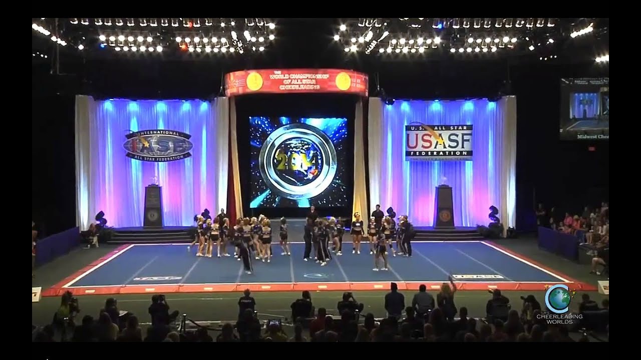 Midwest Cheer Elite Thundercats Worlds 2014 Senior Medium Coed Semi ...