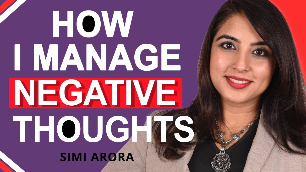 How I Manage My Negative Thoughts | Handle Difficult Emotions | Reframe Your Thoughts - YouTube