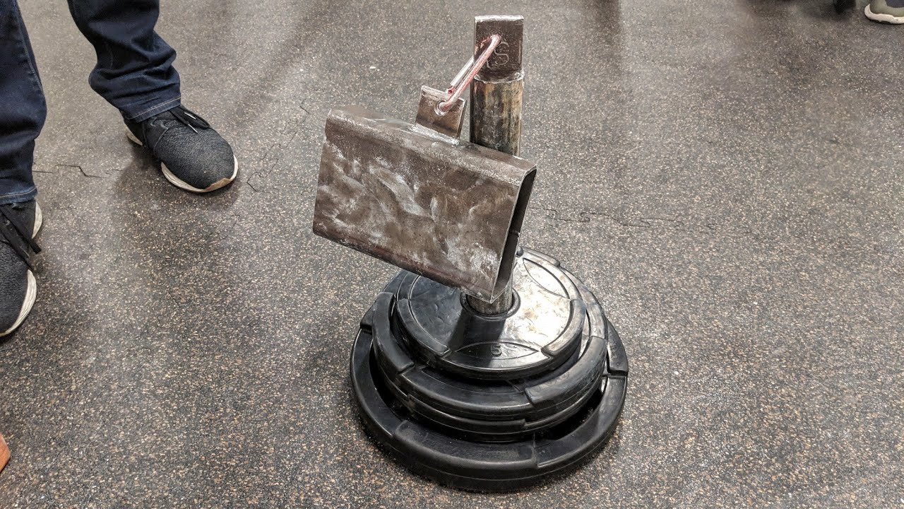 Homemade Pinch Block - 60 lbs holds - YouTube