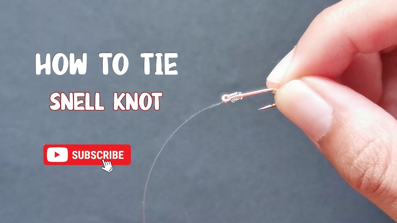 Dropper Loop Rig (Part 3): How to tie the Snell Knot #fishingknot # ...